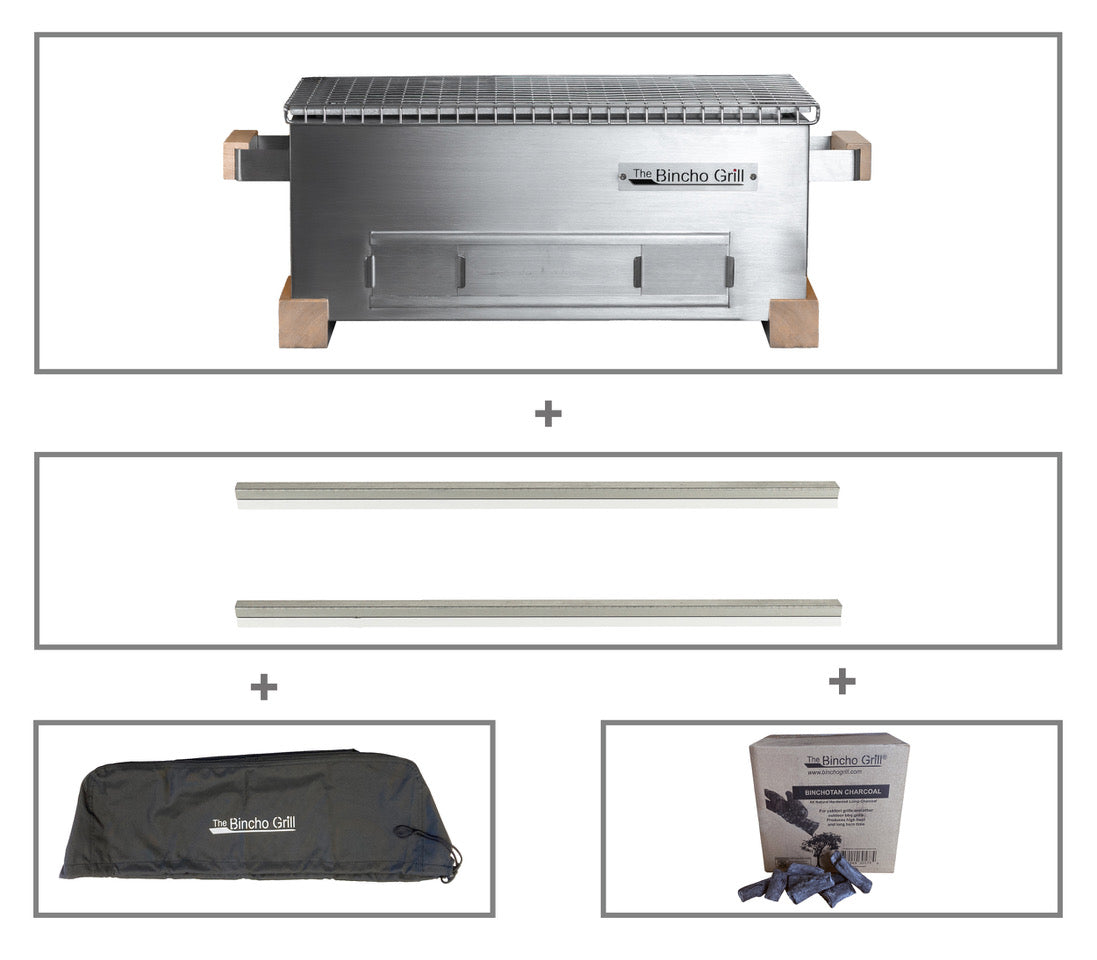 Manufacturer seller of The Bincho Grill, Japanese style Yakitori grill